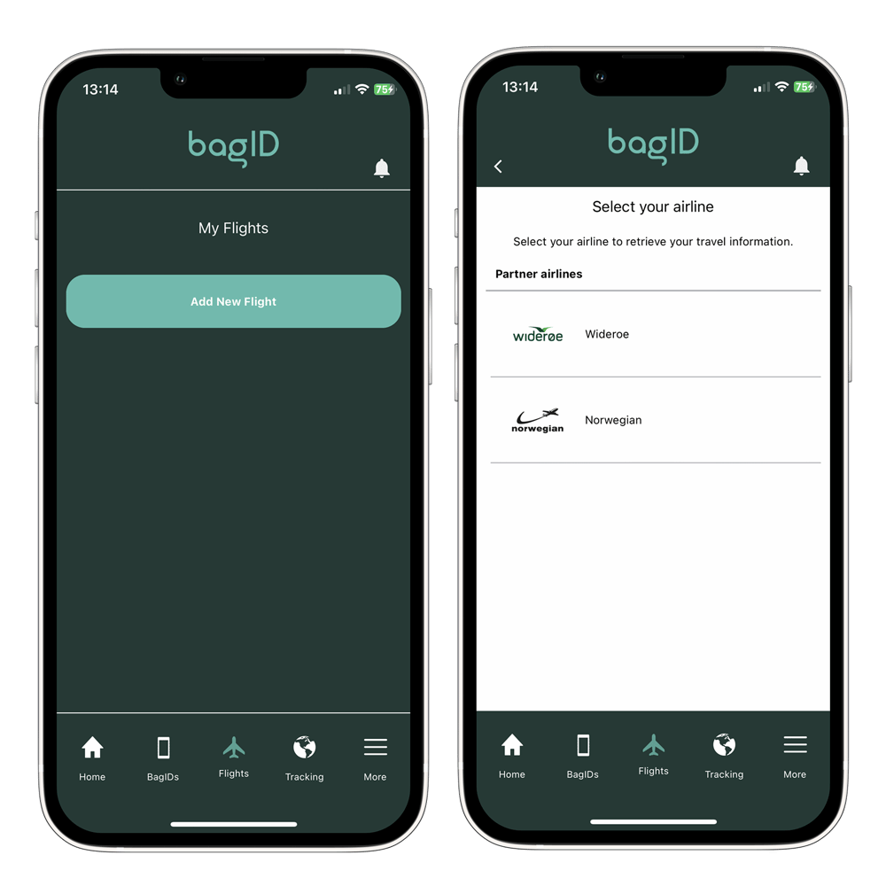 First time traveling with the BagID