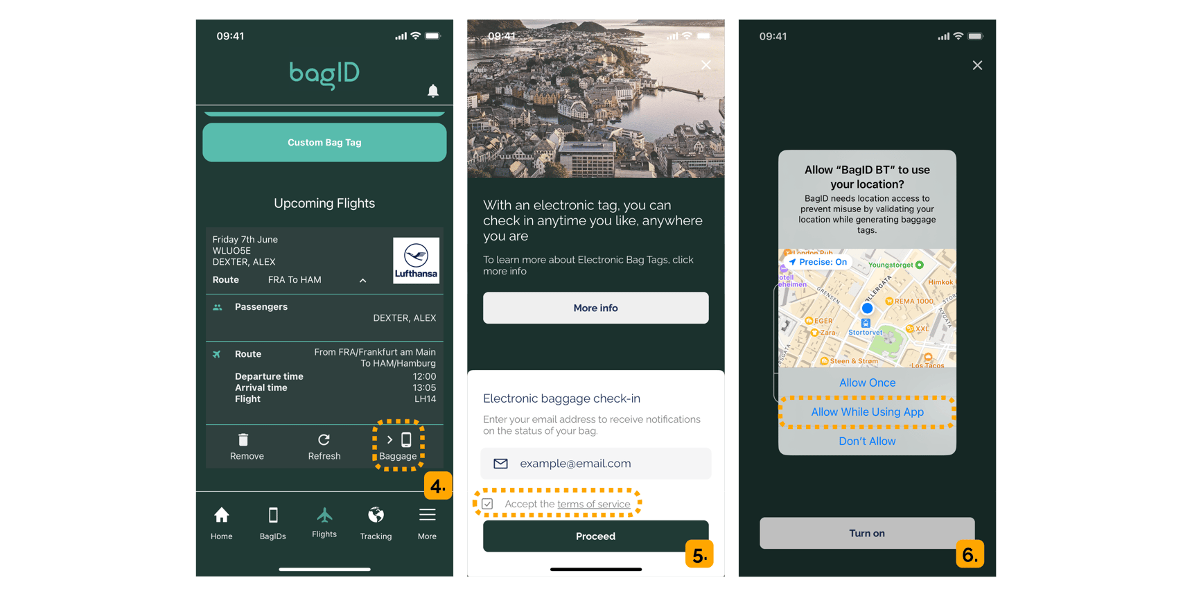 Check in luggage - Lufthansa Group & KLM